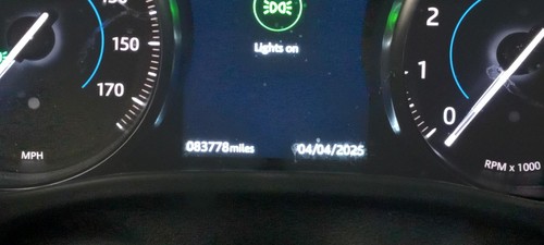 Used Speedometer Gauge fits: 2019 Jaguar F-pace cluster analog display ...