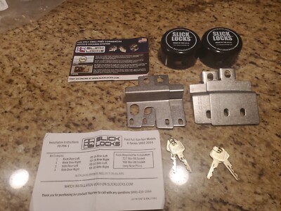 Slick Locks - Fits: FORD E-Series Vans Swing Side/Rear Doors FD-FVK-1 ...