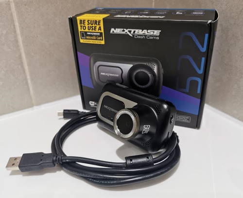 Nextbase 522GW Dash Cam Full 1440p/30fps Quad HD In Car DVR Camera inc ...