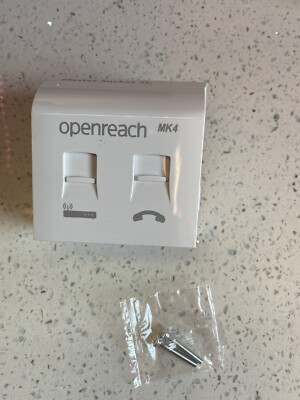 BT Openreach Master Socket NTE5c MK2 & VDSL / ADSL Faceplate MK4 ...