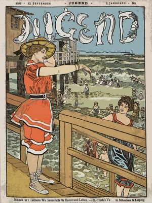 Decoration Poster.Wall art.Home room design.Jugend.Youth cover.Beach ...