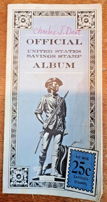 1955 25 Cent United States Savings Stamp Album with 4 stamps | eBay