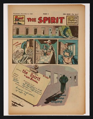 Spirit Weekly Newspaper Comic Tabloid Edition Nov 13 1949 FN 6.0 | eBay