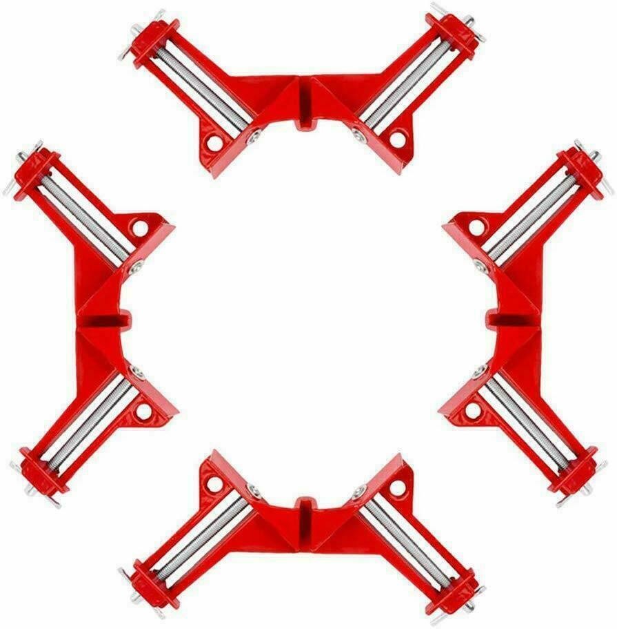 4X 90 Degree Right Angle Corner Clamp Woodworking Wood For Kreg Jigs ...