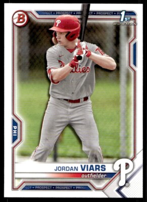 2021 Bowman Draft Jordan Viars G558 Philadelphia Phillies #BD-132 | eBay