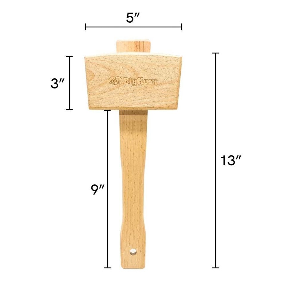 26016 16 Oz Beech Wood Carving Mallet | eBay