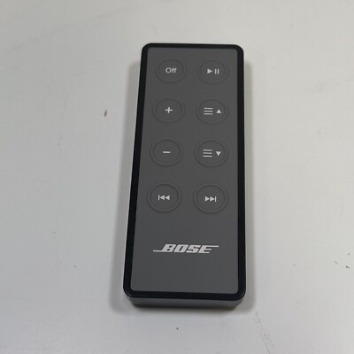 Bose Gray Handheld 8-Button Remote Control For Bose SoundDock Series II ...