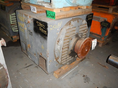 350 HP General Electric AC Electric Motor 1800 RPM Fr 8255Z DPBB 2300 ...