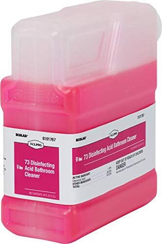 ECOLAB 6101039 73 Disinfecting Acid Bathroom Cleaner 1.3 Liter - One (1 ...