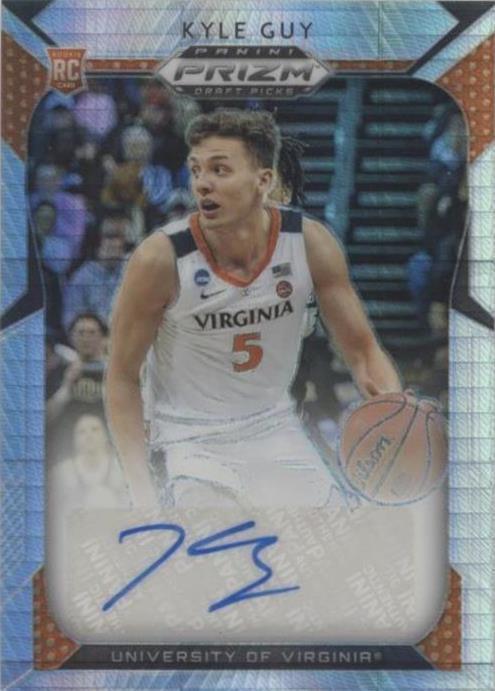 2019-20 Panini Prizm Draft Picks - Draft Picks Autographs Kyle Guy #55 ...