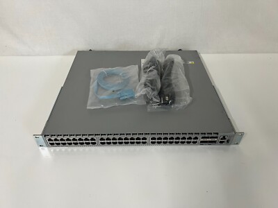 Arista DCS-7050TX-64-R 48 Port 1/10GBASE-T 4 QSFP 40G Rear to Front ...