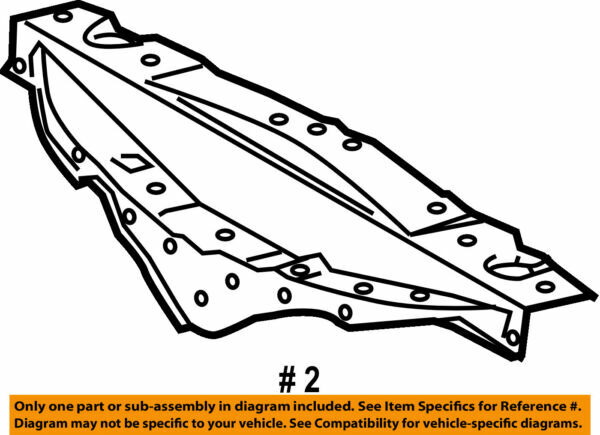 53216-48070 Toyota Support, radiator, upper 5321648070, New Genuine OEM ...