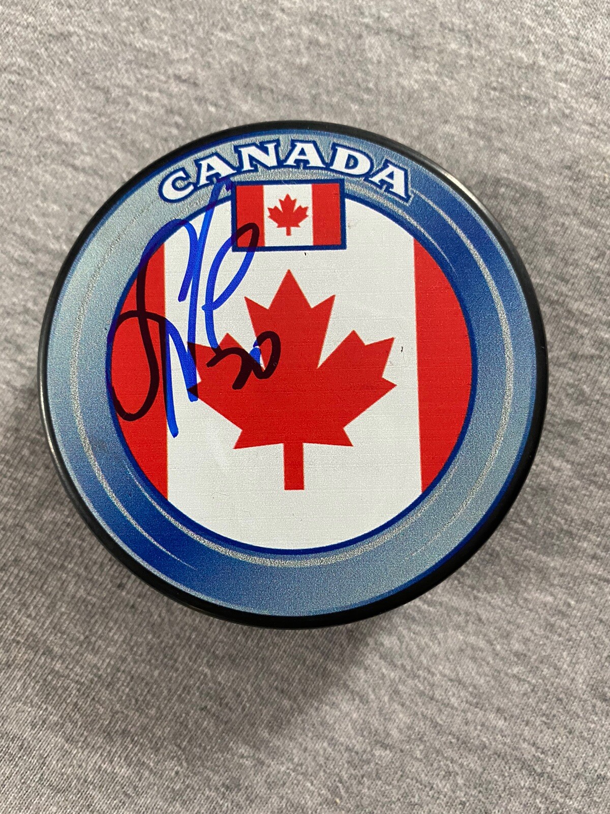 SARAH NURSE AUTOGRAPH TEAM CANADA WOMENS HOCKEY LOGO PUCK #1 | eBay