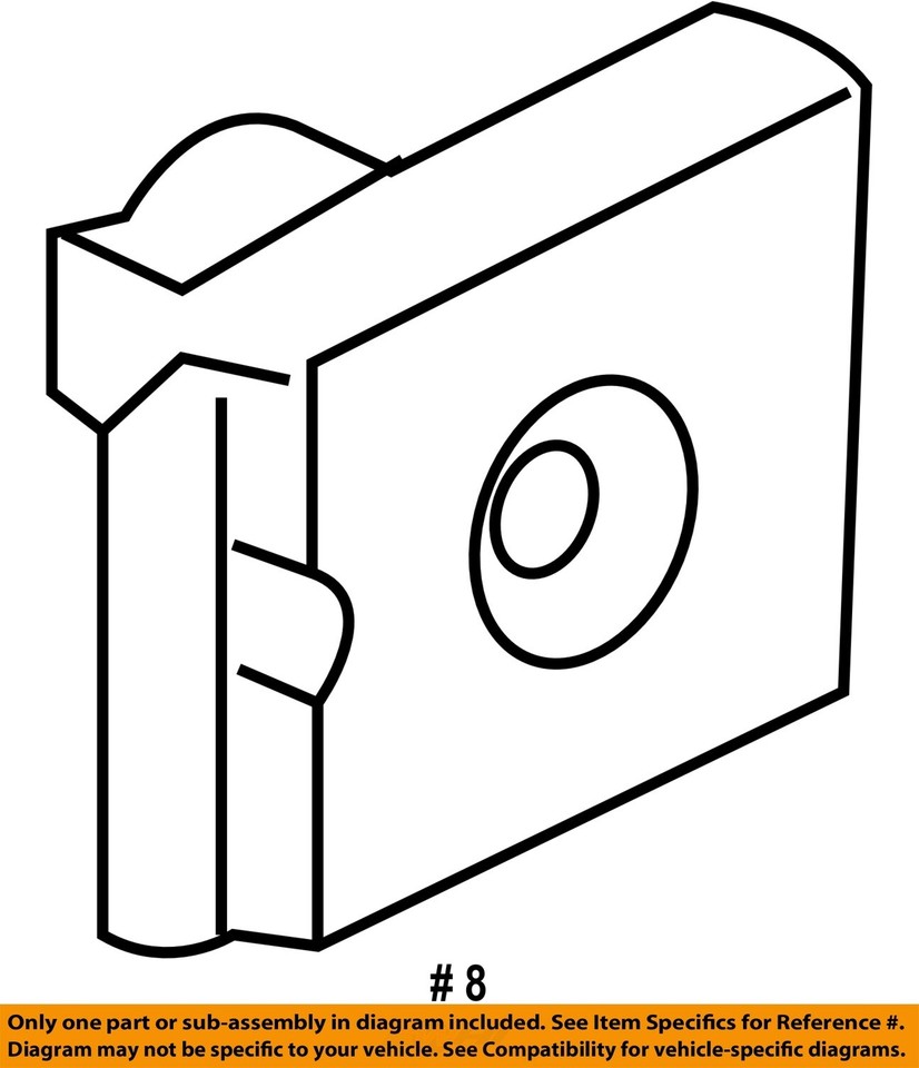 HYUNDAI OEM 13-18 Santa Fe Front Door-Side Molding Retainer 877562J000 ...