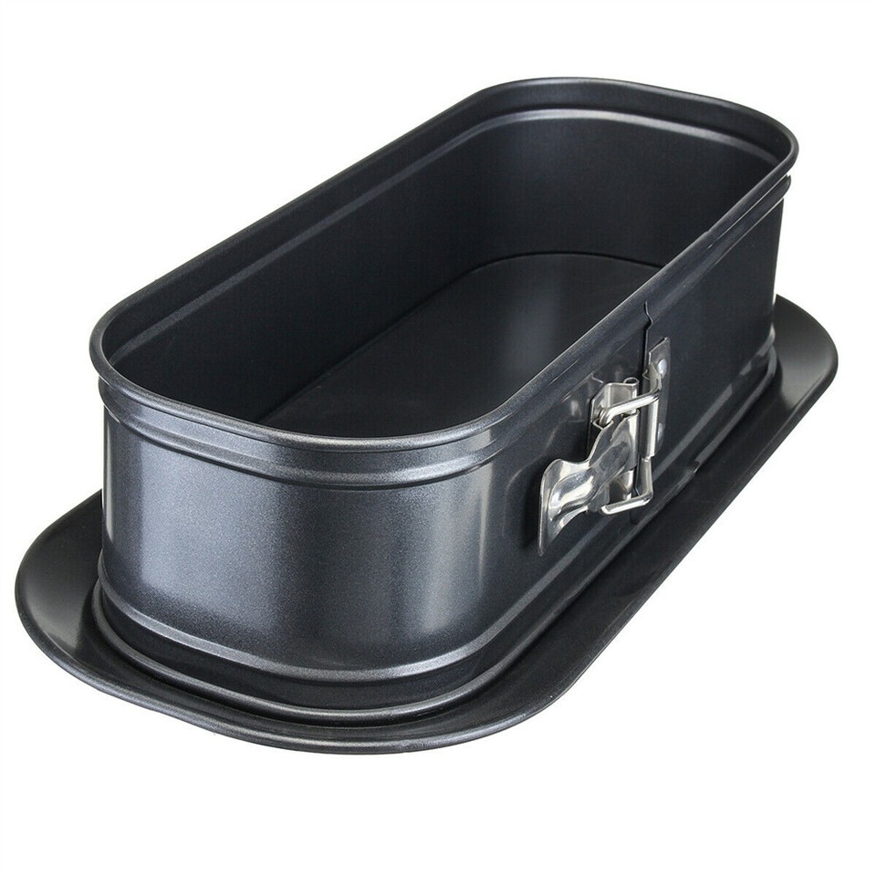 12" Nonstick Loaf Pan Springform Pan Bread Cake Mold Baking Pan Oval ...
