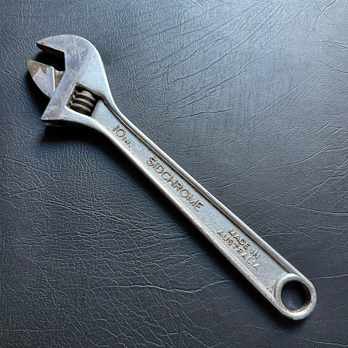VINTAGE SIDCHROME 10" SHIFTER WRENCH MADE IN AUSTRALIA HAND TOOL | eBay