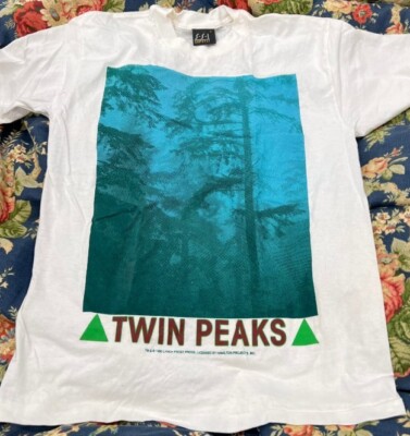 1990 Twin Peaks vintage white t-shirt unisex classix style QT2123 | eBay