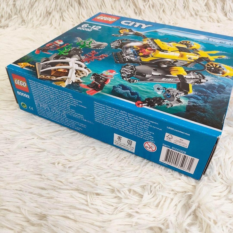 Discontinued, unused LEGO CITY LEGO® CITY 60092 Undersea Submarine from ...