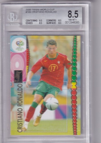 2006 Panini World Cup No. 169 Cristiano Ronaldo Fbg 8,5 | eBay