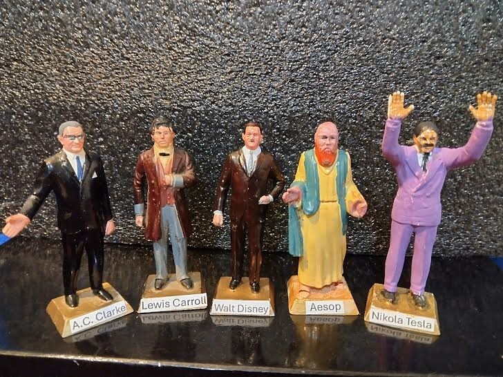 MARX CONVERSIONS! Fab Fantasts! Disney, Tesla, A.C. Clarke, Aesop ...