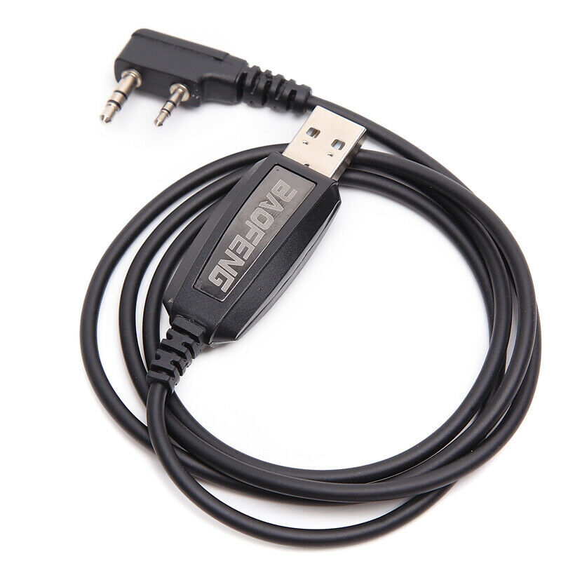 USB Programming Cable For Baofeng UV-5R UV-82 UV-S9 Two Way RadioTEU ...