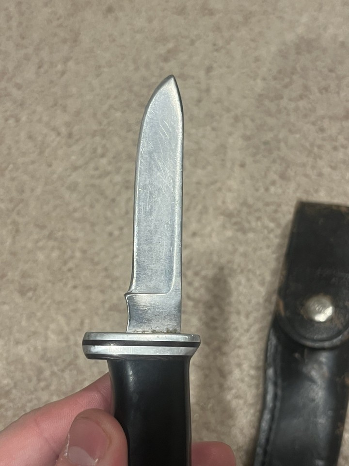 Factory Buck 116 Caper Pre 86. Three Line w/ Sheath! | eBay