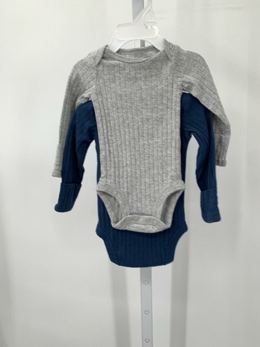 BLUE LONG SLV RIBBED BODY SUIT | eBay