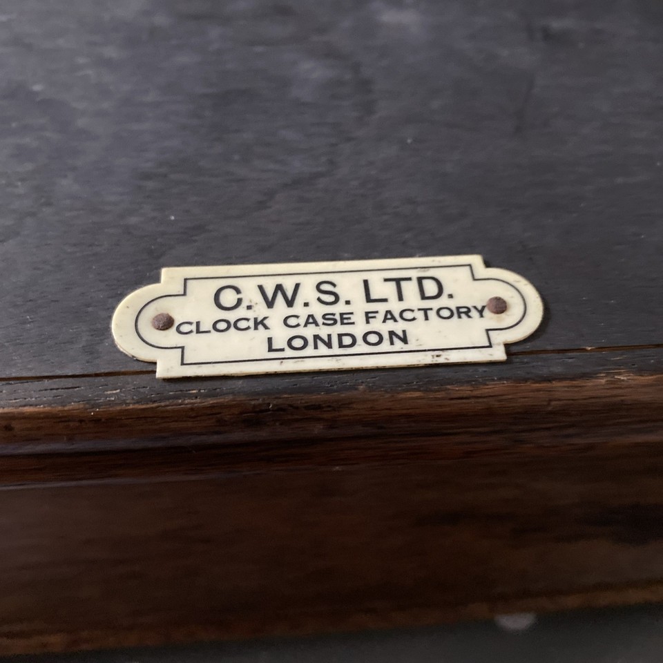 Vintage Sewing Items Mixed Lot in a CWS Wooden Tea Caddy Box 1940s ...