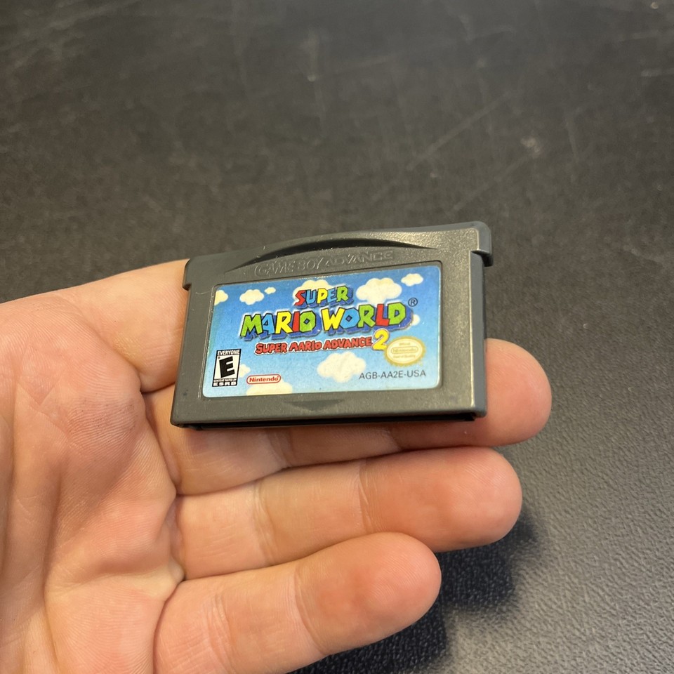 Super Mario Advance 2 Super Mario World Nintendo Gameboy Advance GBA ...