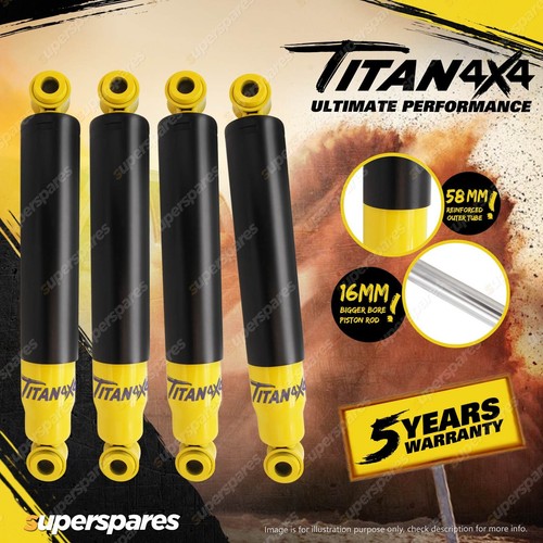 Front Rear Titan 4X4 Shock Absorbers for Toyota Landcruiser BJ FJ 40 42 ...