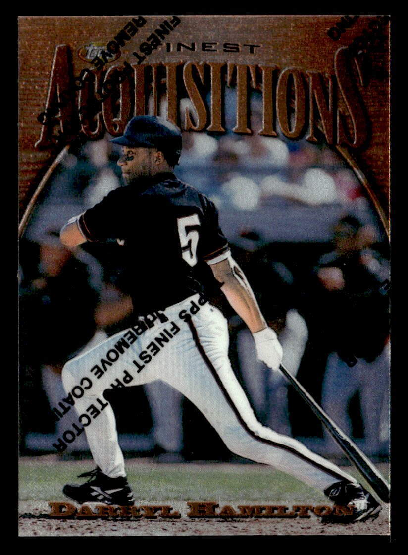 Darryl Hamilton 1997 Finest Card #210 San Francisco Giants | eBay