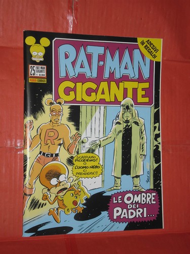 RAT-MAN gigante- N°25-completo adesivi - PANINI fumetto- RATMAN- :leo ...