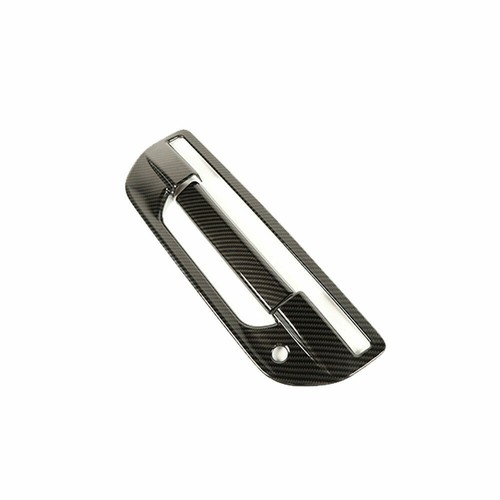 Carbon Fiber Rear Tailgate Pull Handle Cover Decor for Jeep Gladiator ...