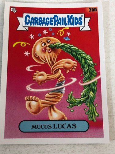 Mucus Lucas Garbage Pail Kids Trading Card 2020 GPK | eBay