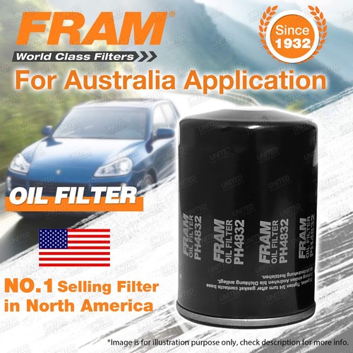 Fram Oil Filter for Toyota Dyna 100 YH81 YH81R YU 4CYL 1.8 Petrol Refer ...