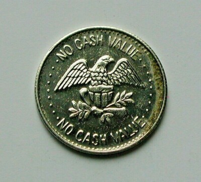 "NO CASH VALUE" CTX 318 VB Test Token - american eagle - promotional ...