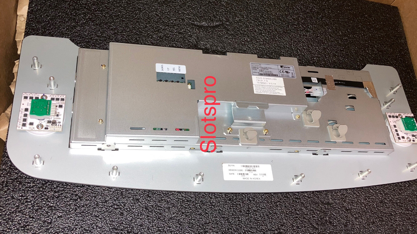 SG IDECK panel Light and Wonder Tovis OEM Button Panel Touchscreen Slot ...