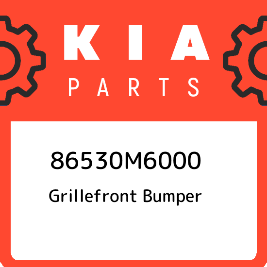 86530M6000 Kia Grillefront Bumper 86530M6000 Genuine OEM Part for sale ...