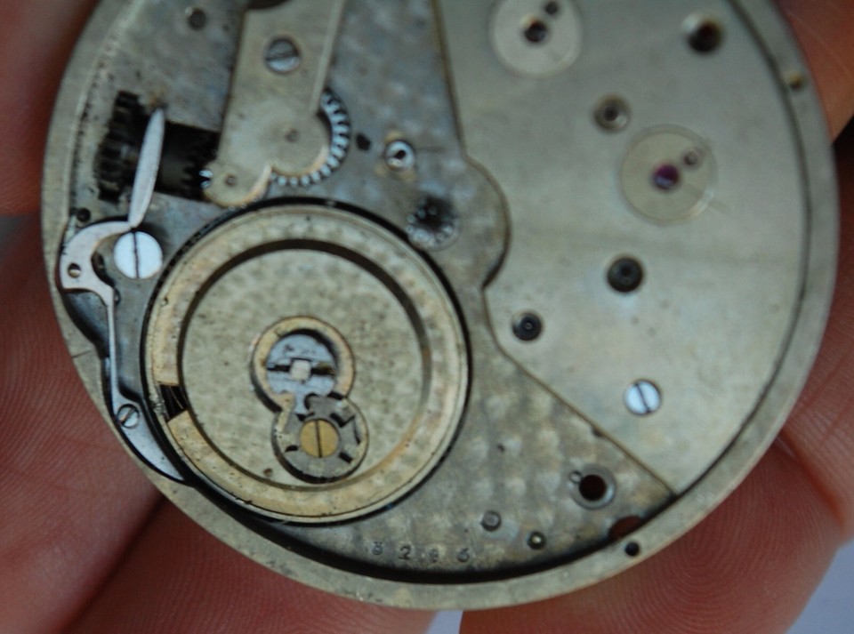 Rare Wolf Tooth Pocket Watch Movement High Grade Swiss 43mm | eBay