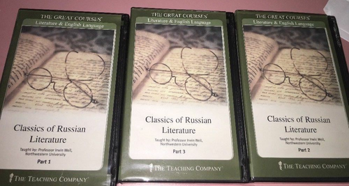 Great Courses- DVD & Book Set- Classics Of Russian Literature-Very Rare ...