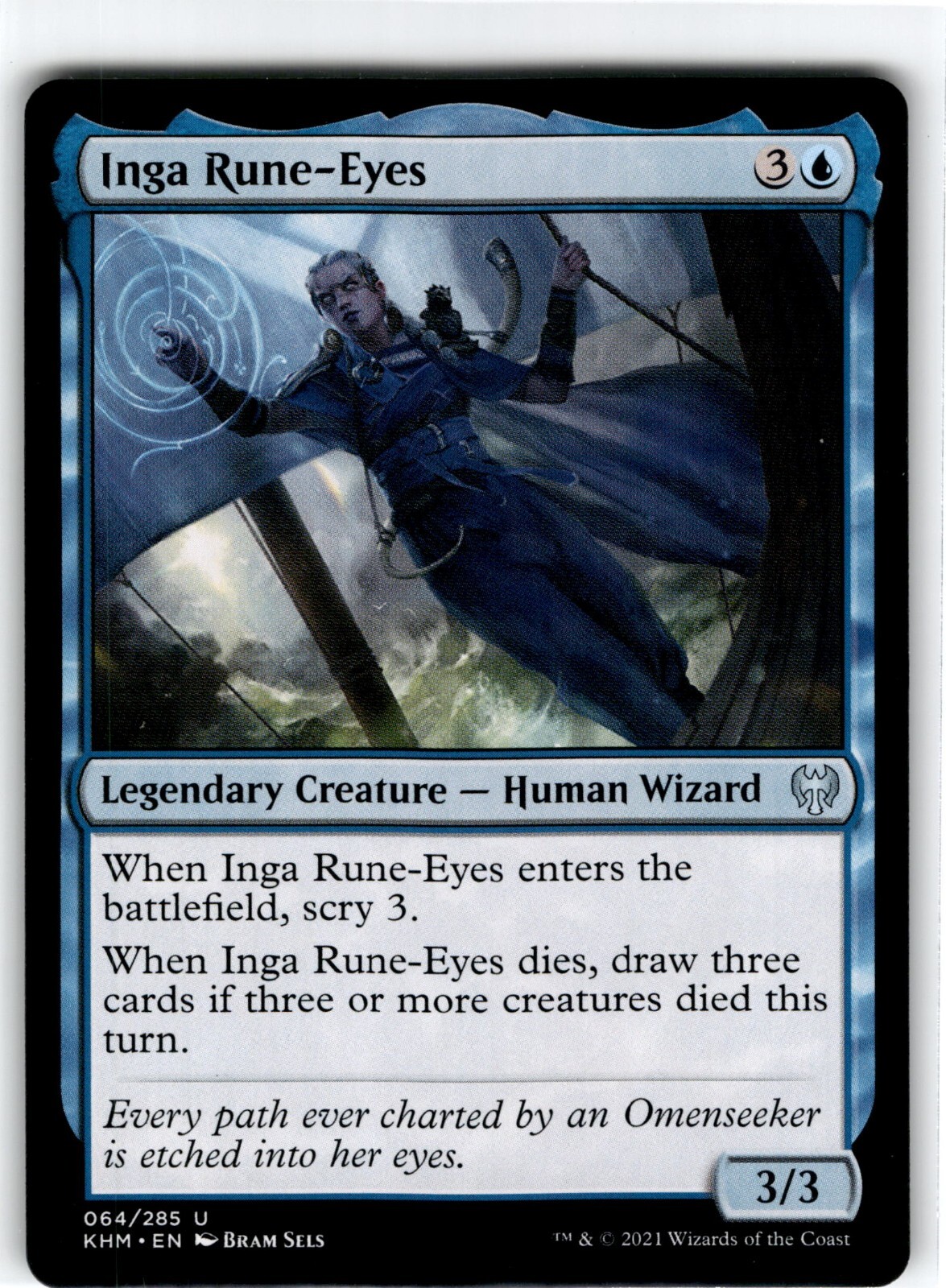 Magic the Gathering MTG Kaldheim Inga Rune Eyes 064/285 | eBay