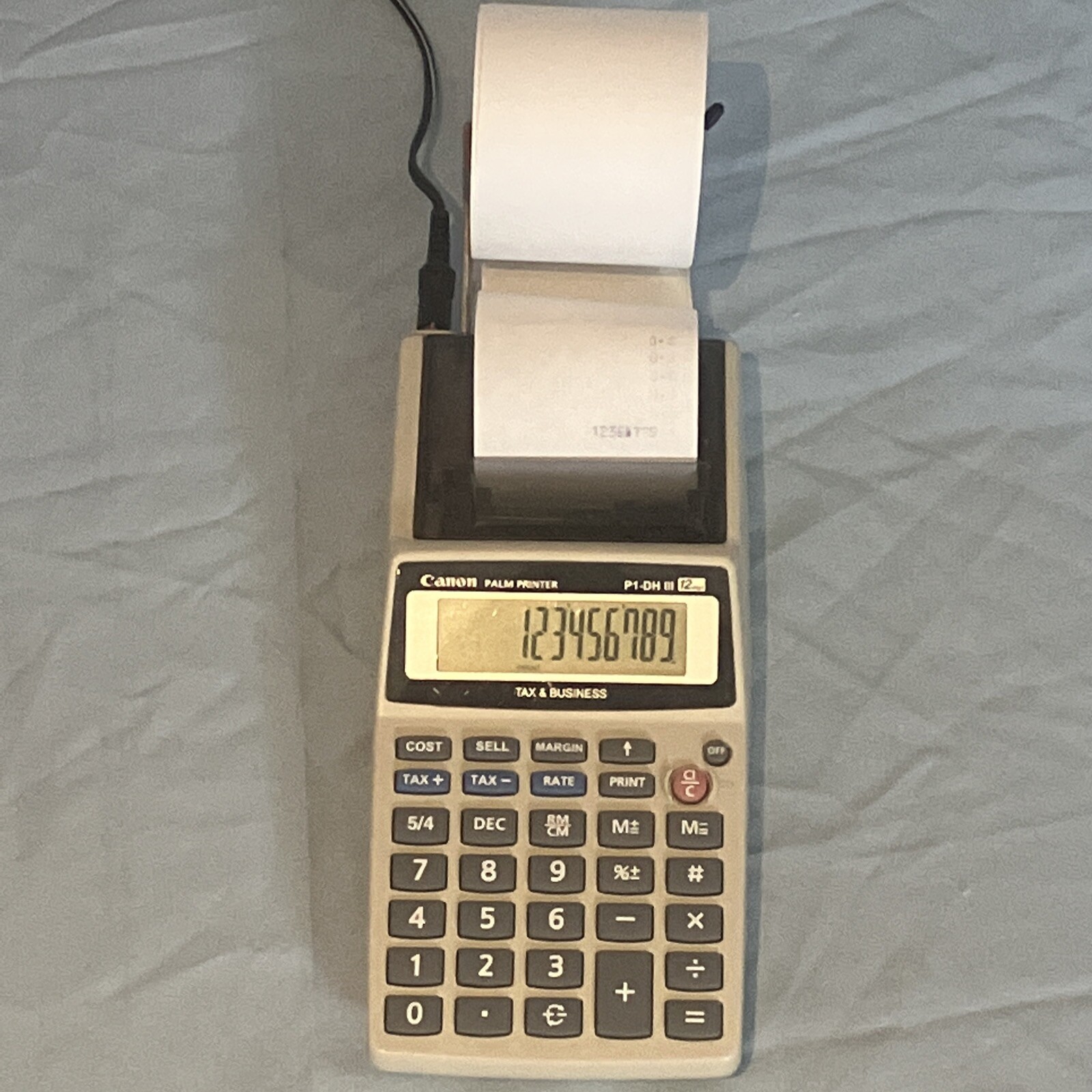 Canon Palm Printer P1-DH III Business Calculator 12 Digit | eBay