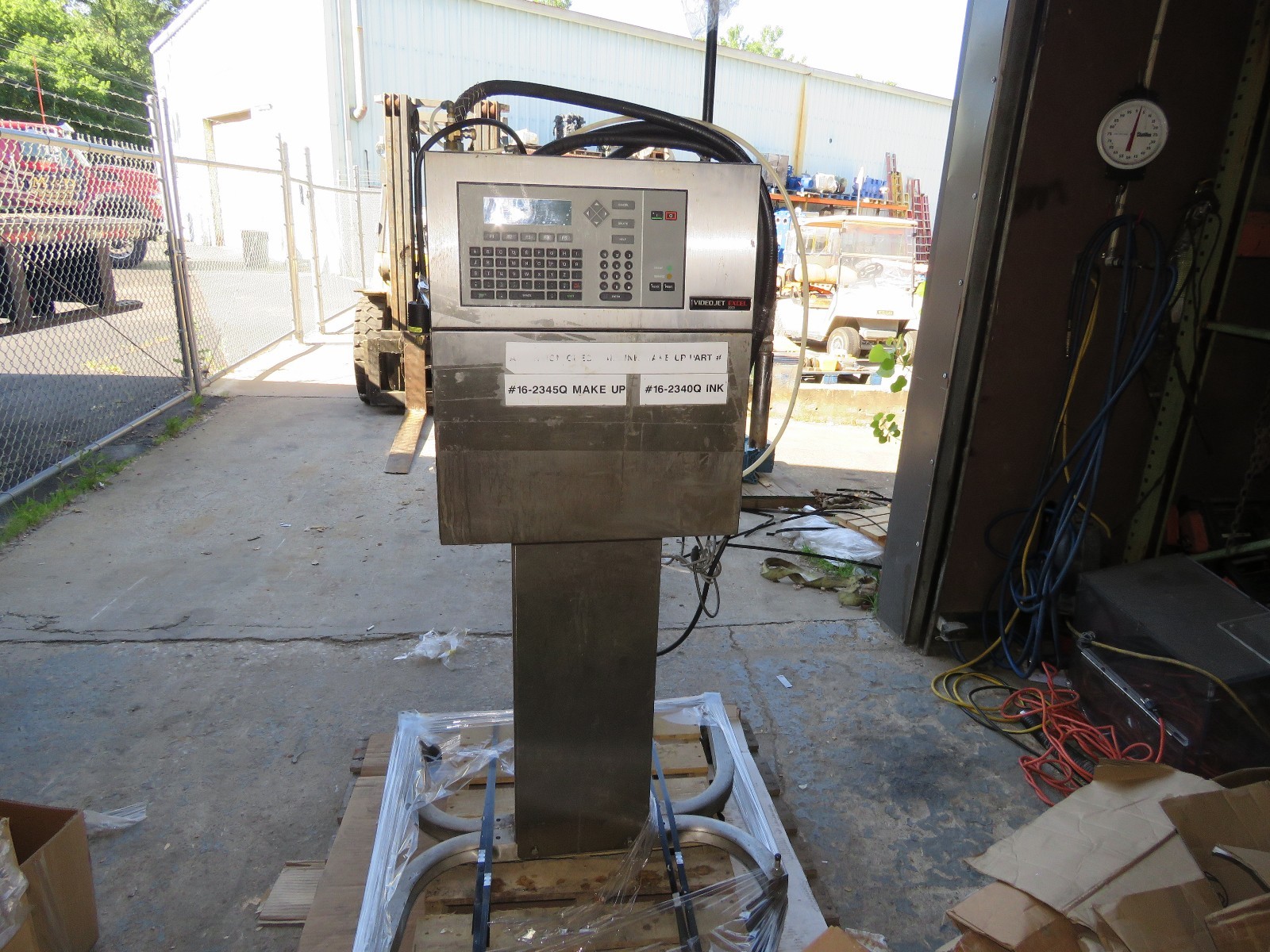 VIDEOJET EXCEL 2000 INK JET MARKING MACHINE 390540-03 USED | eBay