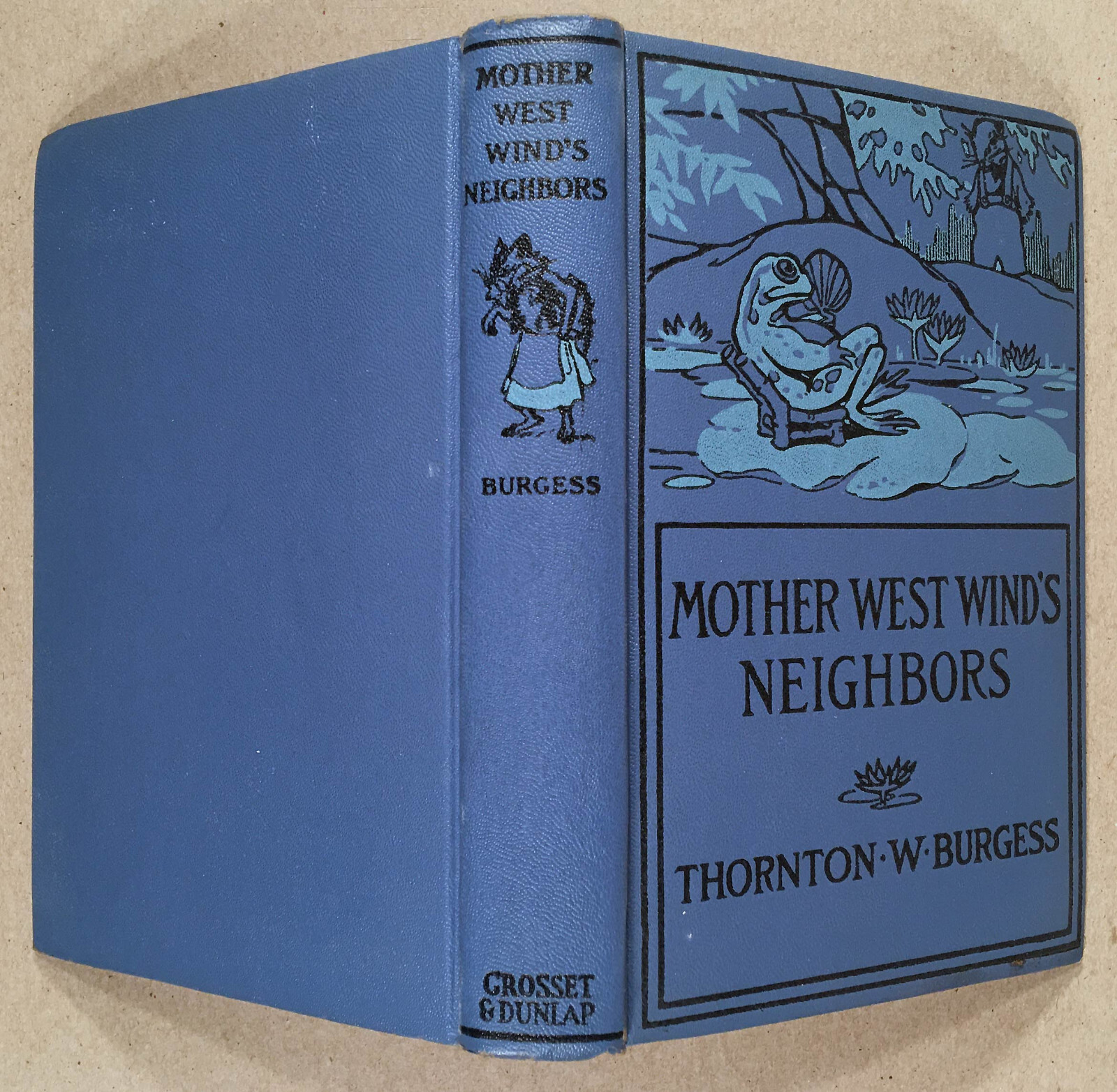 MOTHER WEST WIND'S NEIGHBORS, Thornton W. Burgess 1941 HC/DJ ...