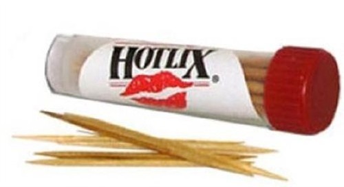 Flavored Toothpicks Cinnamon HOTLIX Toothpix Tooth Pick Fire Hot Sweet ...