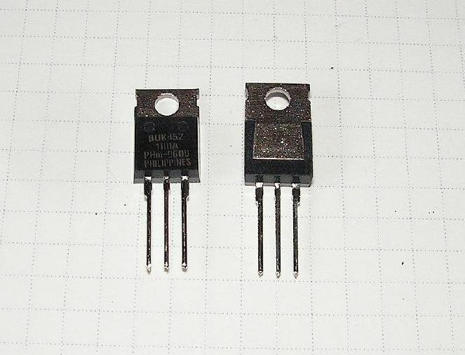 Philips BUK N-Fet transistor series, TO220 TO220ISO TO218 TO218ISO ...