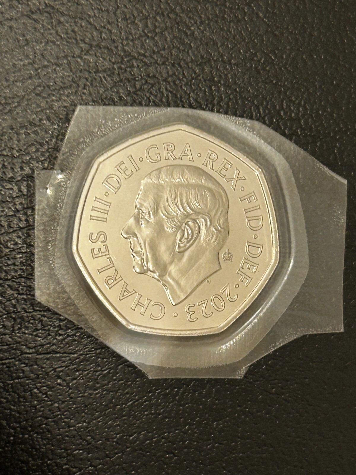 2023 2024 2025 Salmon 50p coin Fifty pence Brilliant Uncirculated UK ...