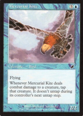 4X MERCURIAL KITE BLUE SCOURGE MTG MAGIC NM X4 (yourdeckbuilder) | eBay