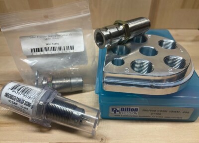 Dillon 40 S&W Seating & Powder Die, Conv.Kit, Toolhead, Lee Sizing Die ...