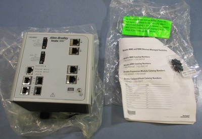 Allen Bradley 1783-MS06T SER. A Stratix 8000 Ethernet Managed Switch PN ...